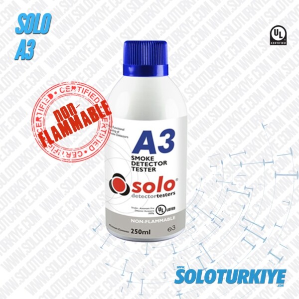 SOLO A3 Duman Dedektörü Test Spreyi - Solo Türkiye Dedektör Test ve ...